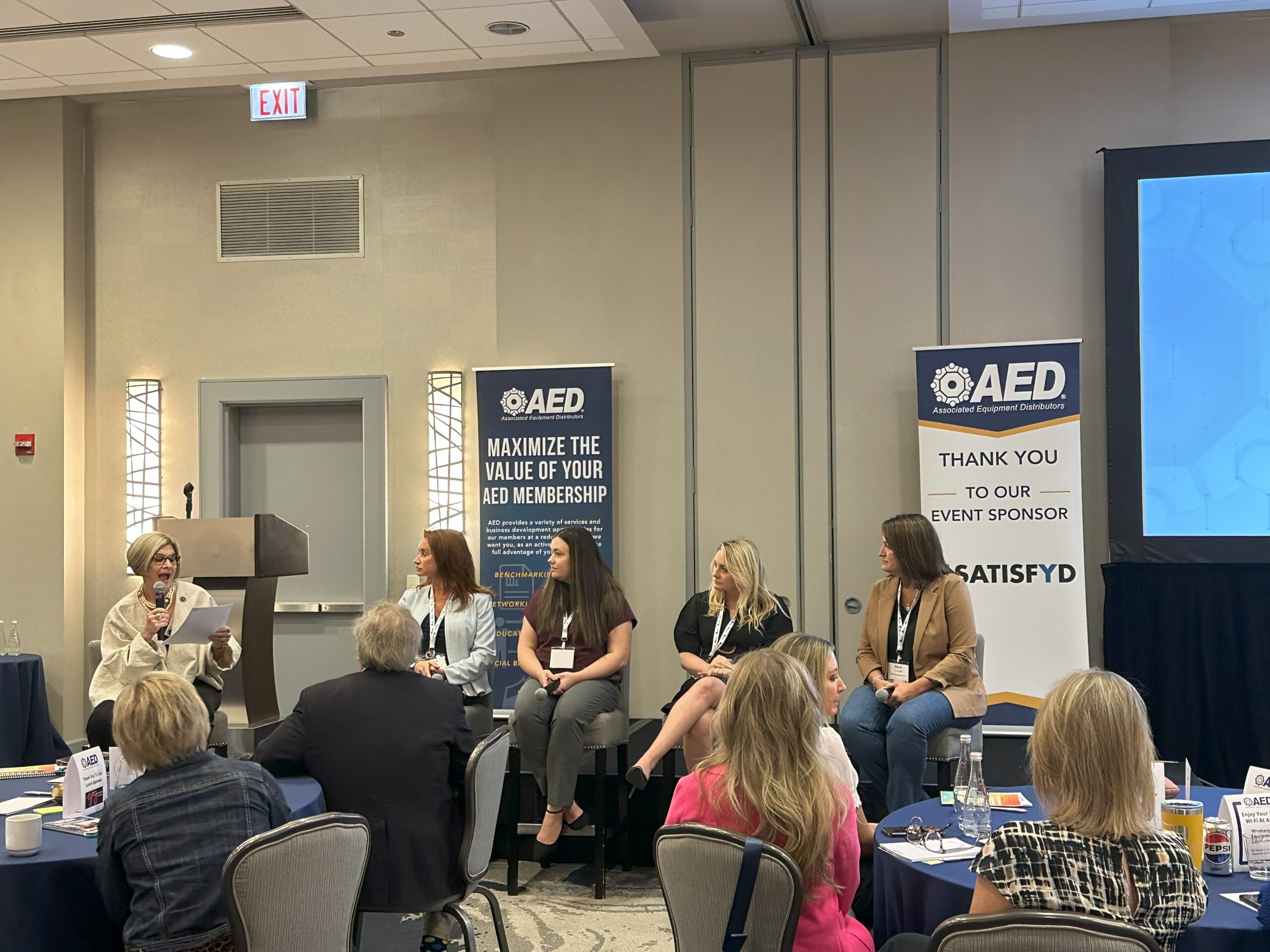 AED Women in Equipment Conference Sets Record Attendance and Celebrates ...